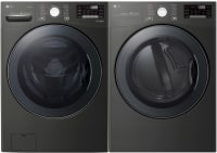 LG WM3900HBA 27 Inch Front Load Washer with TurboSteam™ Technology ...