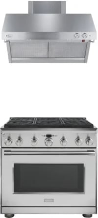 Monogram ZV36RSFSS Professional Restaurant-Style Wall Mount Canopy ...