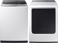 Samsung DVE54M8750W 27 Inch Electric Smart Dryer with Multi-Steam™, Wi ...