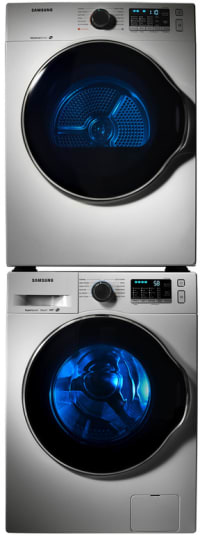 Samsung WW22K6800AW 24 Inch 2.2 cu. ft. Front Load Washer with Super ...