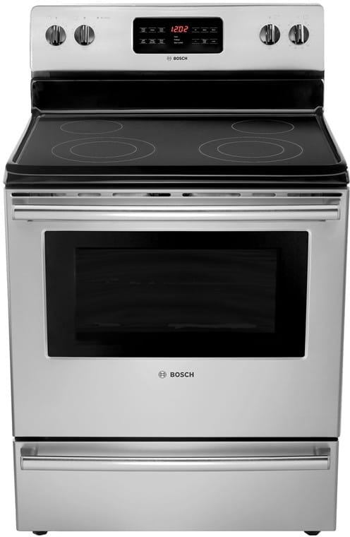 Bosch HES3053U 30 Inch Freestanding Electric Range with 4 Radiant ...