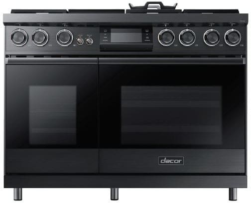 Dacor DOP48M96DLM 48 Inch Freestanding Dual Fuel Range with Real Steam ...