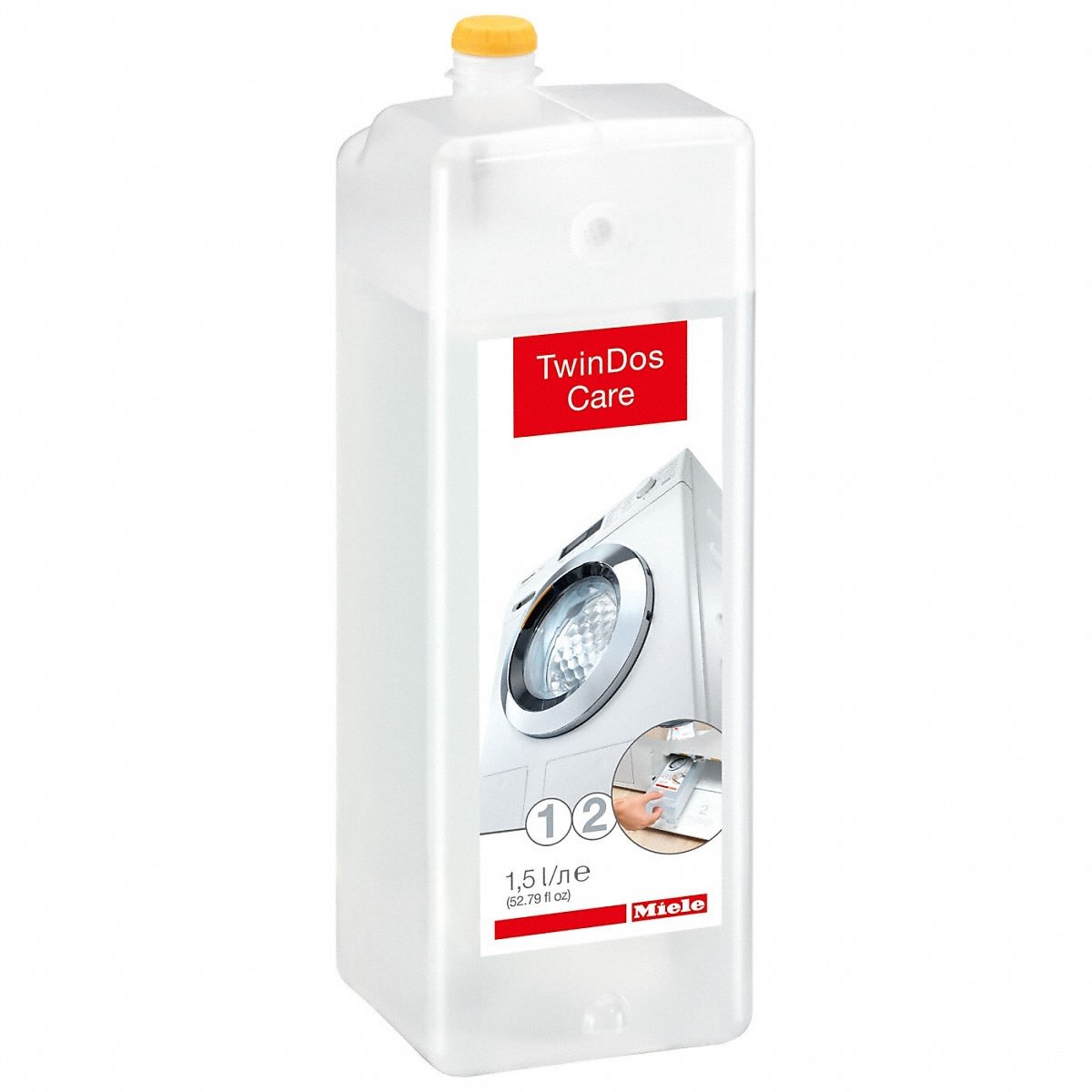 Miele 10563710 TwinDosCare cartridge, 1.5 l Cleaning agent for the ...