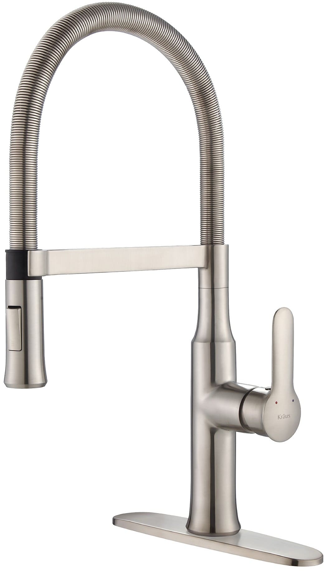 Kraus KPF1640SS Single Lever Flex Commercial Style Kitchen Faucet with ...