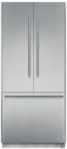 Thermador T36IT800NP 36 Inch Built-in Flush French Door Refrigerator ...