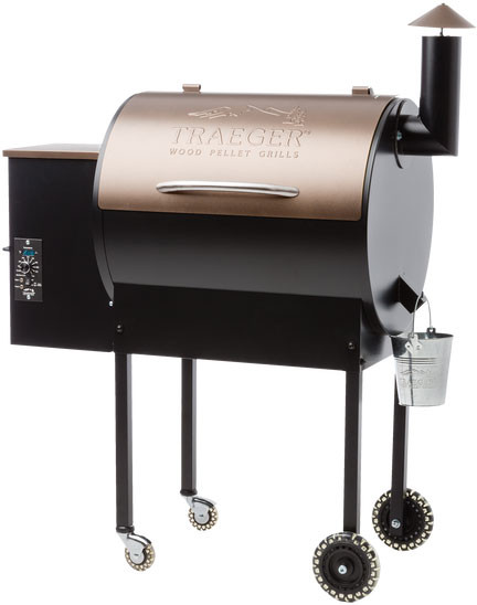 Traeger BBQ07E01 42 Inch Freestanding Wood Pellet Grill with 572 sq. in ...