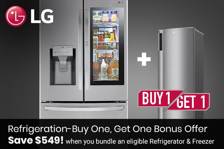 LG LRFVS3006D 36 Inch French Door Craft Ice Smart Refrigerator with 29. ...