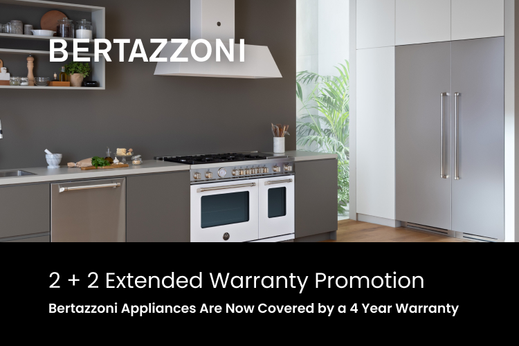 Bertazzoni REF36FDFIXNV 36 Inch Freestanding 4-Door French Door Refrigerator with 22.5 Cu. Ft ...