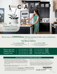 Cafe CFE28TP4MW2 36 Inch French Door Smart Refrigerator with 27.8 Cu ...