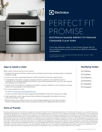 Electrolux ECFG3068AS Freestanding Gas Range with 5 Sealed Burners, 4.5 ...