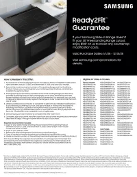 Samsung NSE6DG8700SR 30 Inch Slide-In Electric Smart Range with 5 ...