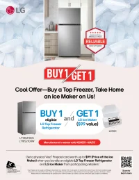 LG LT18S2100W 28 Inch Freestanding Top Freezer Refrigerator with 18 cu ...