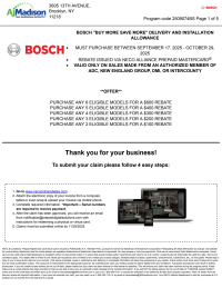Bosch HGI8056UC 30 Inch Slide-In Gas Range with Convection Technology ...