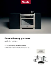 Miele KM7745FL 36 Inch Induction Smart Cooktop with 6 Cooking Zones ...