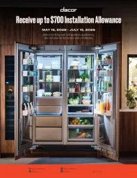 Dacor DRF487500AP 48 Inch Panel Ready Counter Depth Built-In 4-Door ...